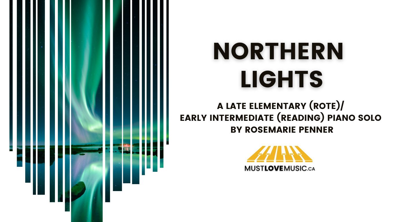 Northern Lights: An Early Intermediate Piano Solo