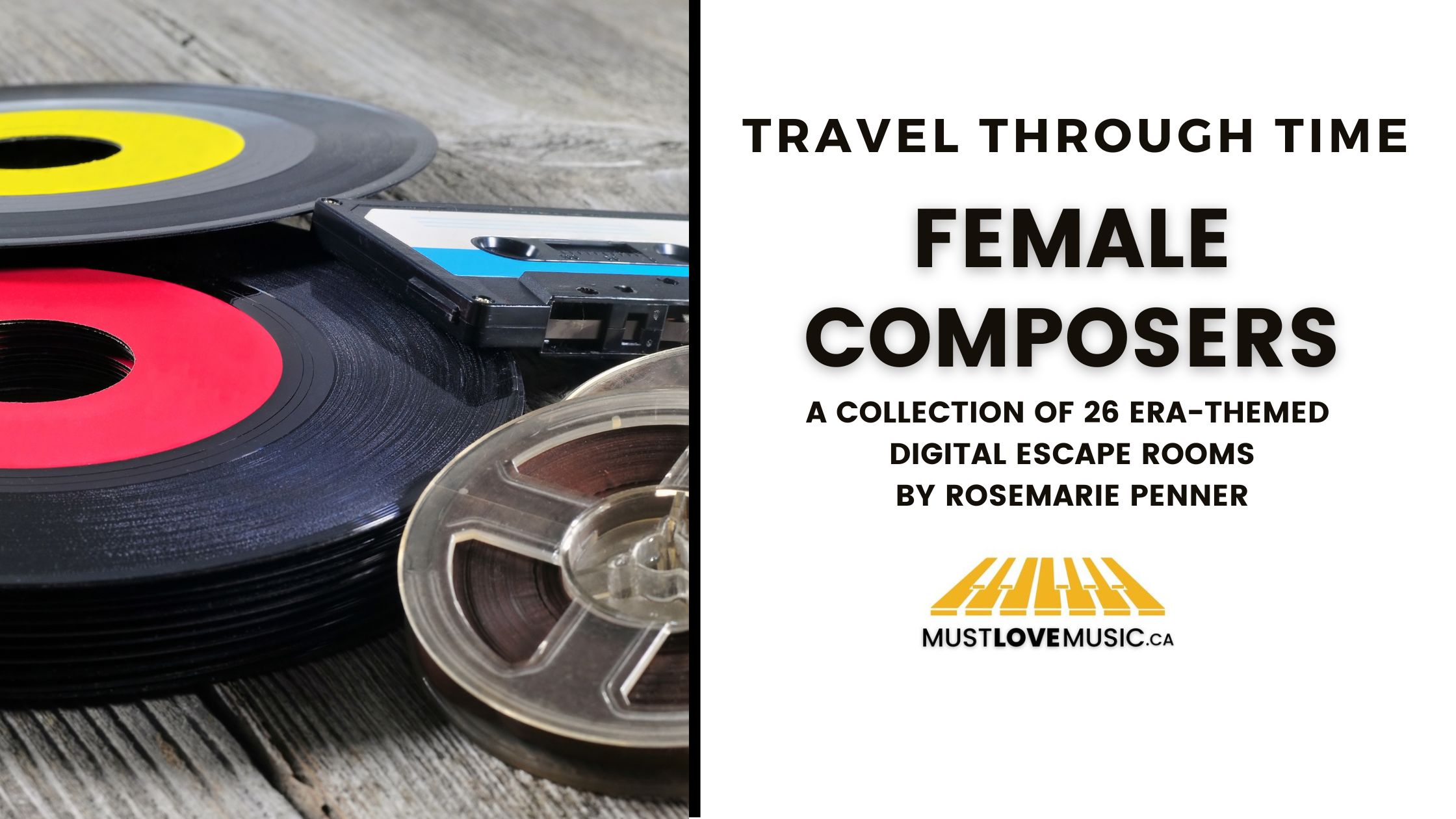 Travel Through Time Female Composers: Digital Escape Rooms
