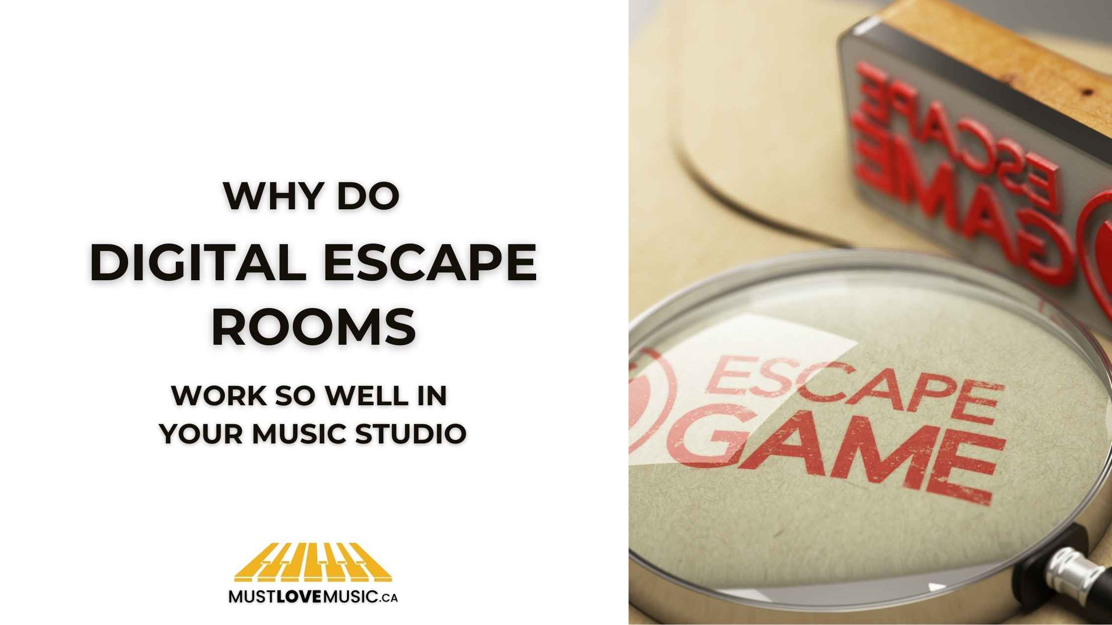 Why Do Digital Escape Rooms Work So Well in the Studio?