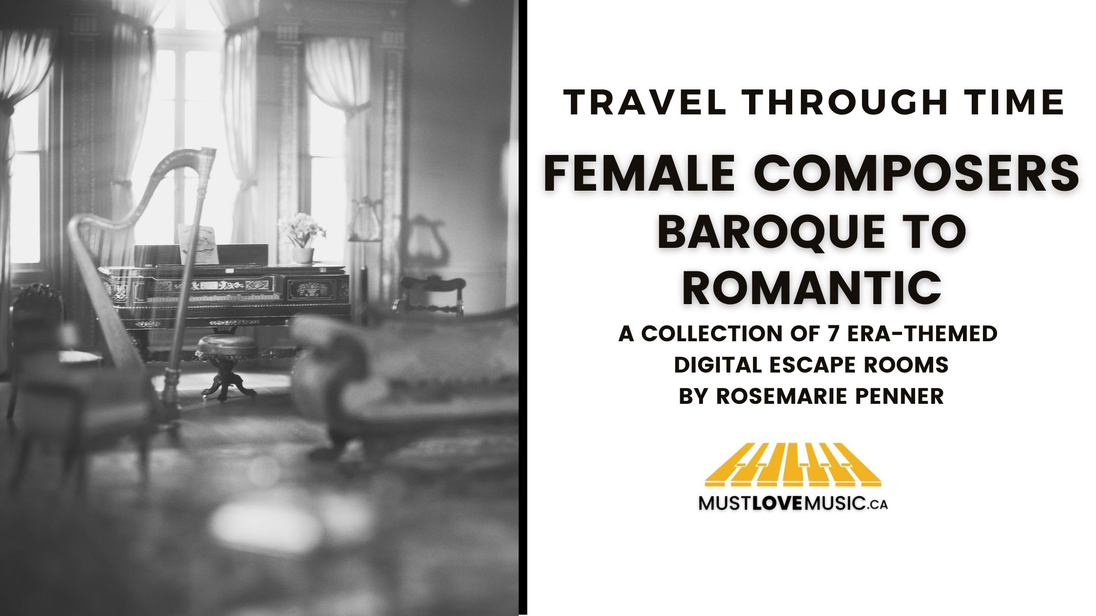 Travel Through Time Female Composers: Baroque to Romantic