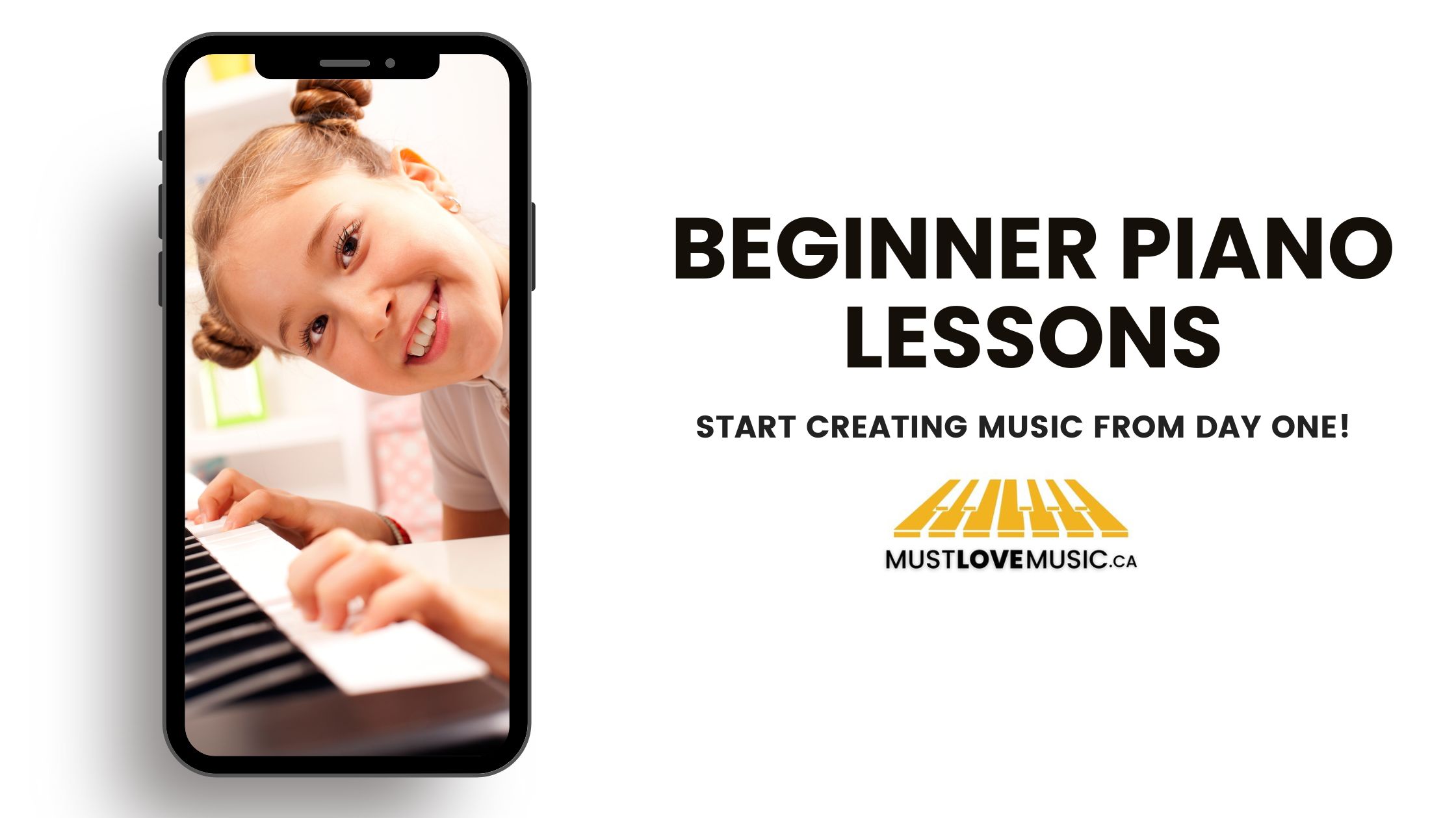 Beginner Piano Lessons – Start Creating Music From Day One!