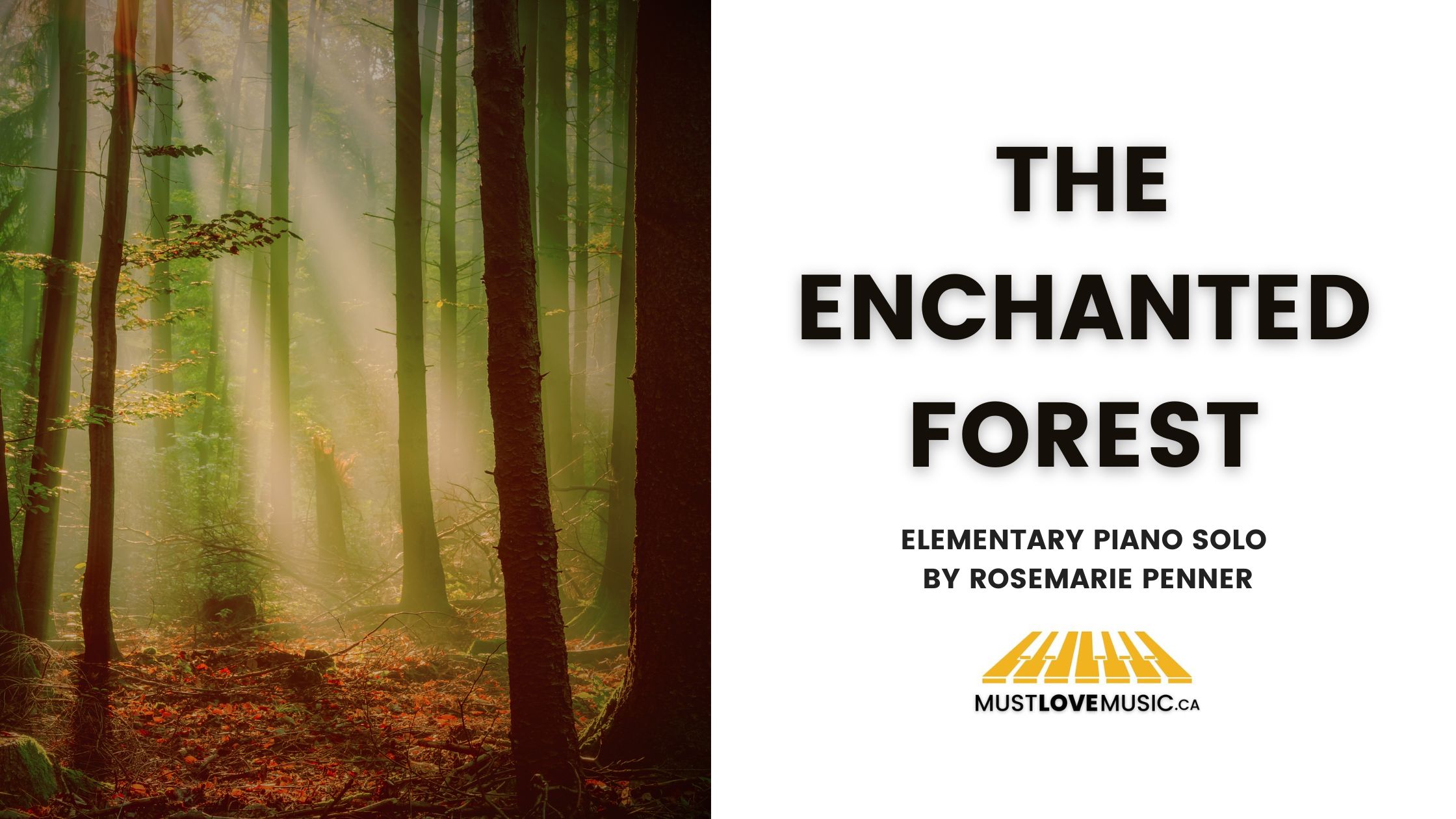 "The Enchanted Forest" (Original Elementary Piano Solo)