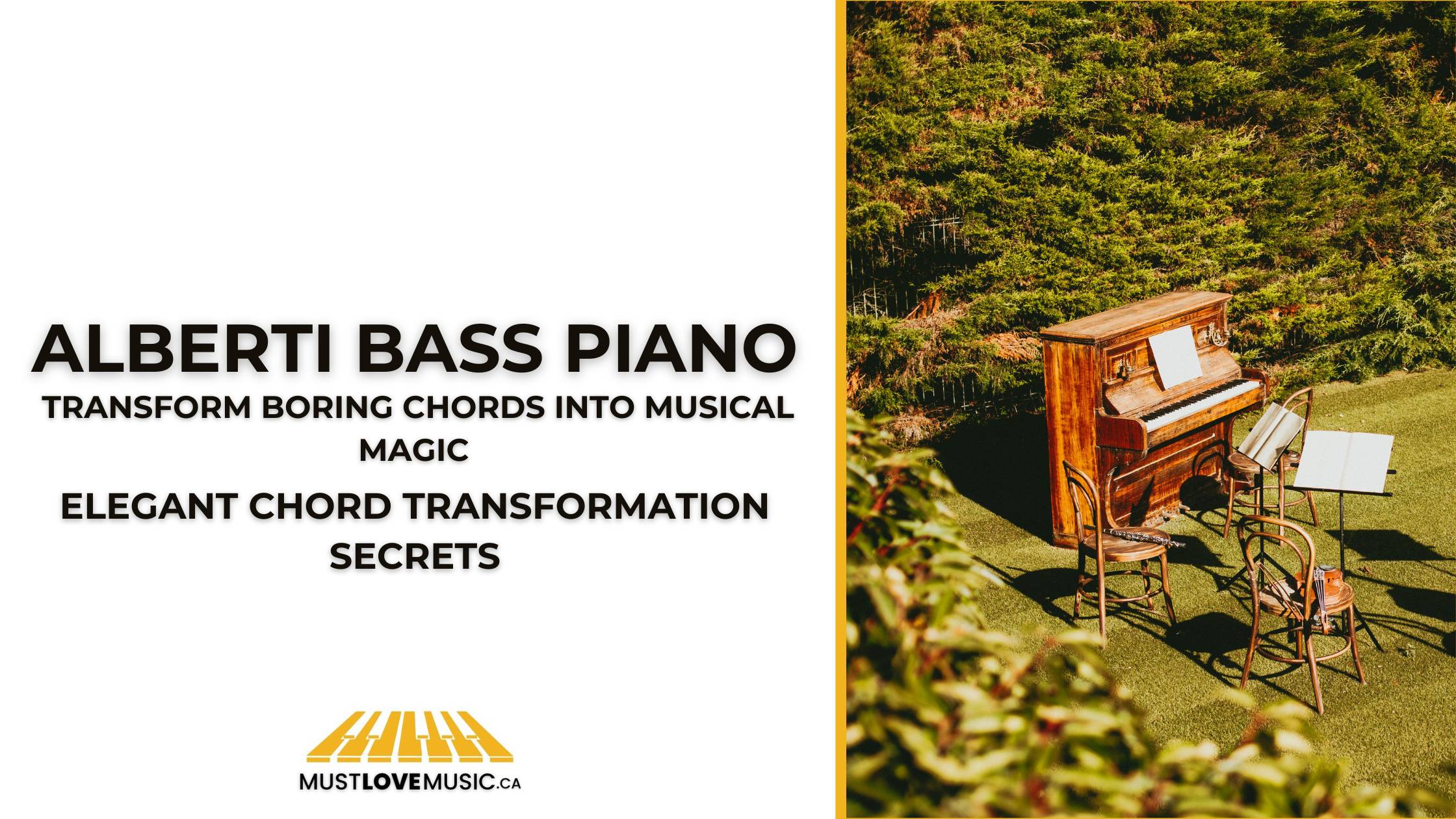 Alberti Bass Piano: Transform Boring Chords Into Musical Magic